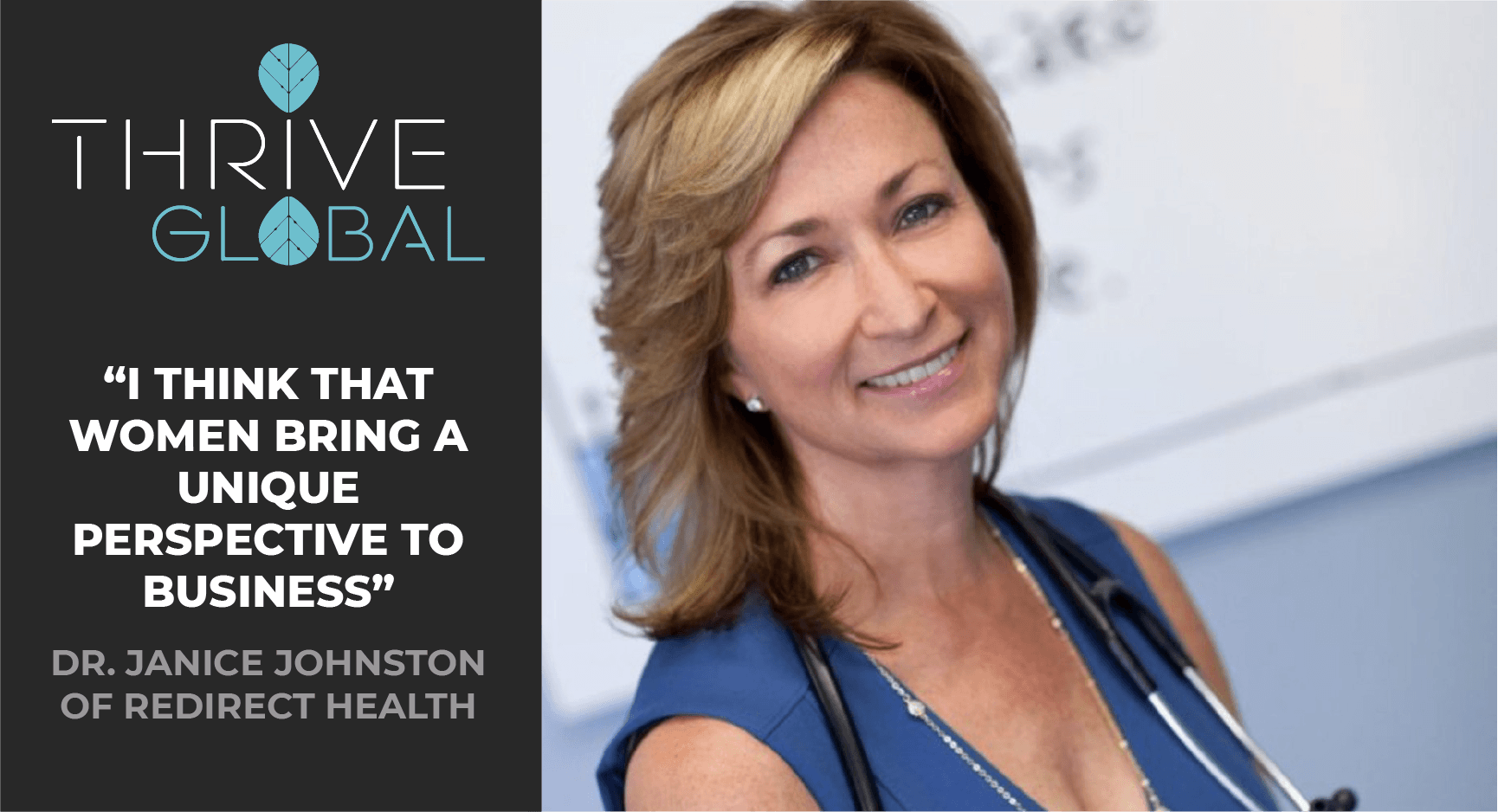 Dr. Janice Johnston Interview - Why We Need More Women